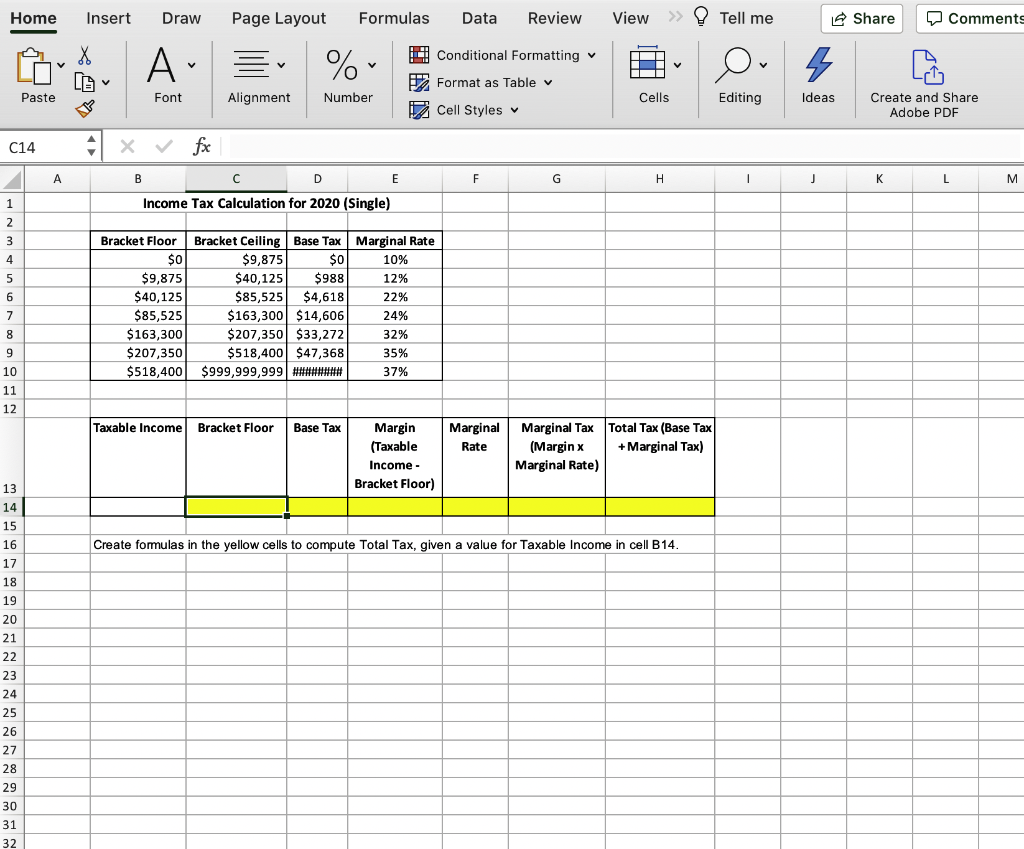 Solved Home Insert Draw Page Layout Formulas Data Review | Chegg.com