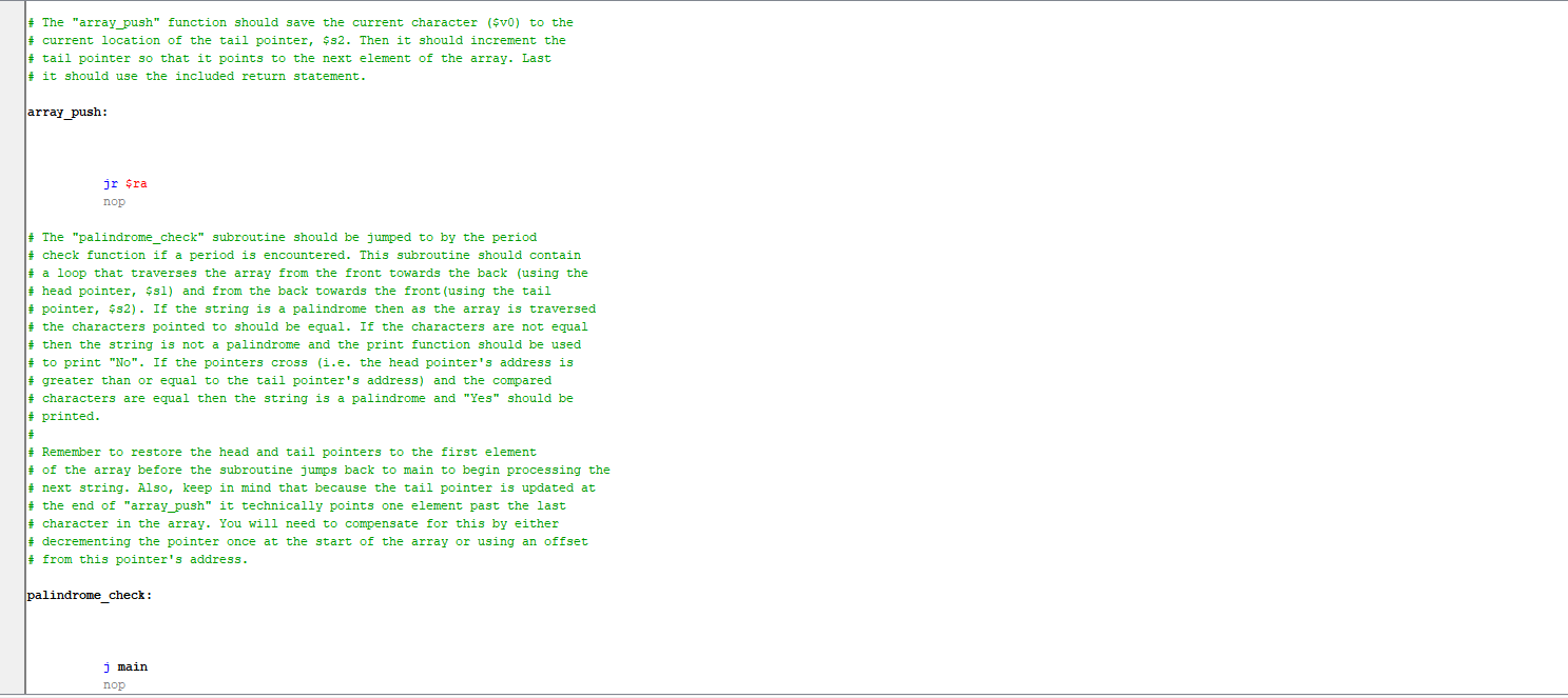 Solved The Task In this project, you will be writing a | Chegg.com