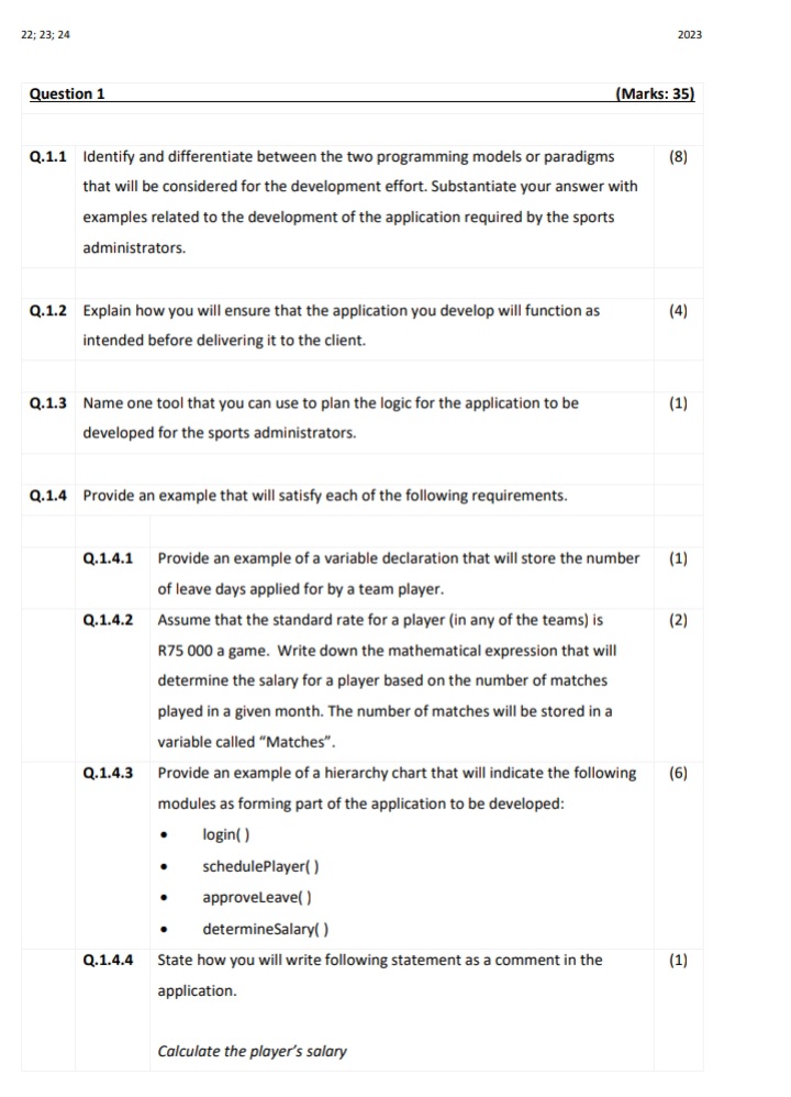 Solved 1.1 Identify and differentiate between the two | Chegg.com
