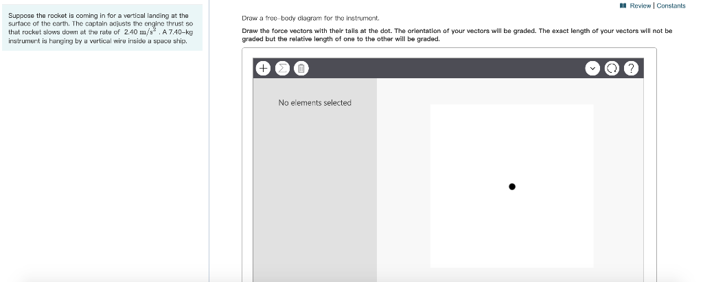 Solved Suppose the rocket is coming in for a vertical | Chegg.com