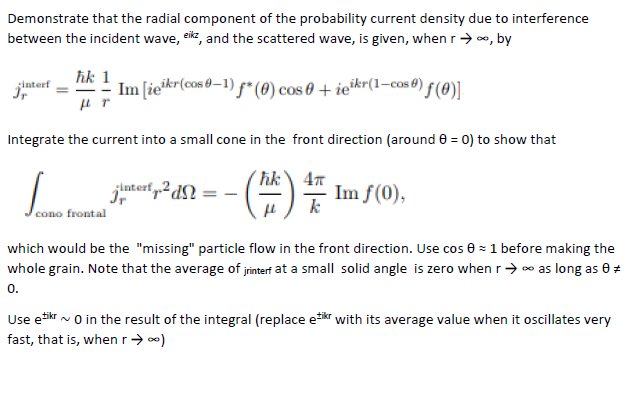 Demonstrate that the radial component of the | Chegg.com