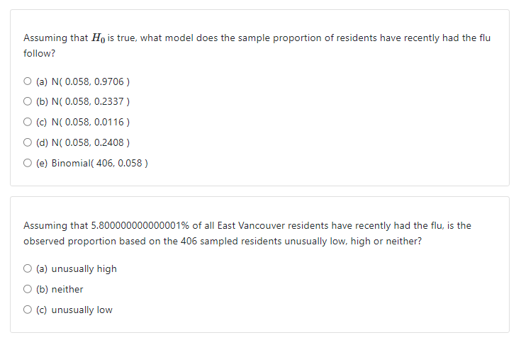 Solved An epidemiologist is worried about the prevalence of | Chegg.com