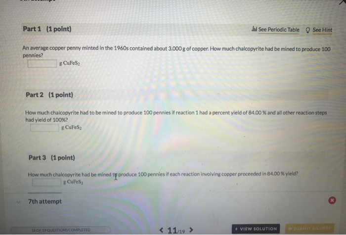 Solved Native, or elemental copper can be found in nature, | Chegg.com