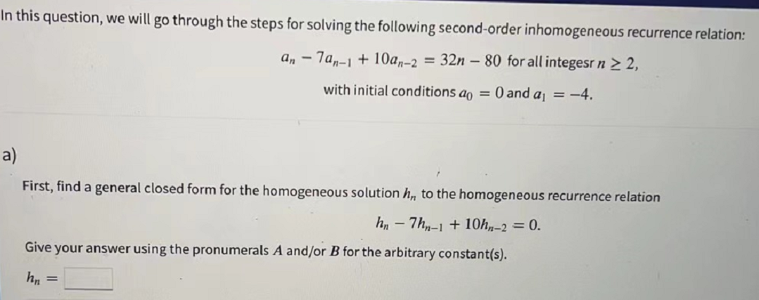 Solved In this question,we will go through the steps for | Chegg.com