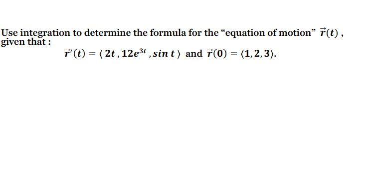 Solved Use integration to determine the formula for the | Chegg.com