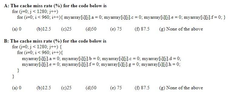 Solved Consider A Function That Initializes A 960x1280 Array 3671