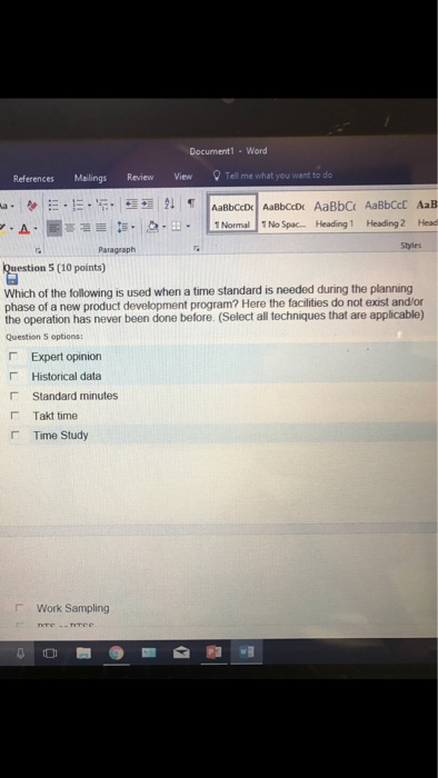Solved ther mall1№Spac- Heading 1 Heading 2 headr Pasagraph | Chegg.com