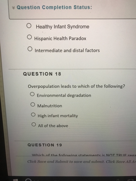 Solved Healthy Infant Syndrome Hispanic Health Paradox | Chegg.com