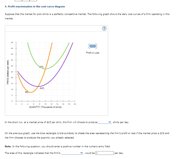 Solved 4. Profit maximization in the cost-curve diagram | Chegg.com