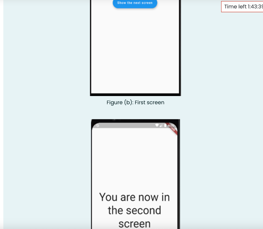 Solved Consider the Flutter program given in Figure (a) | Chegg.com