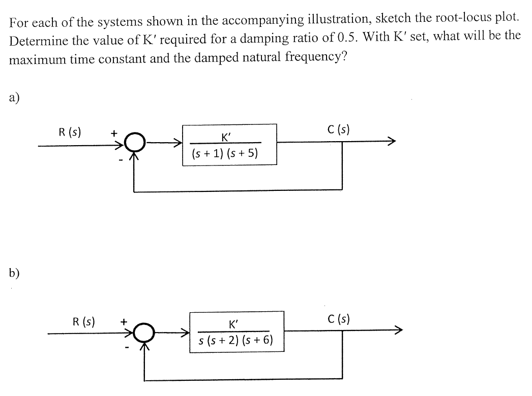 Solved For each of the systems shown in the accompanying | Chegg.com