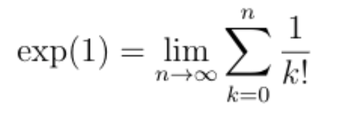 Solved n 1 exp(1) = lim นม โO E! k=0 Prove there exists a | Chegg.com
