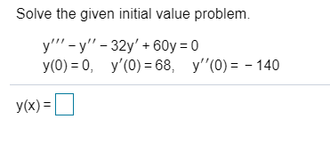 Solved Find a general solution to the given equation by | Chegg.com