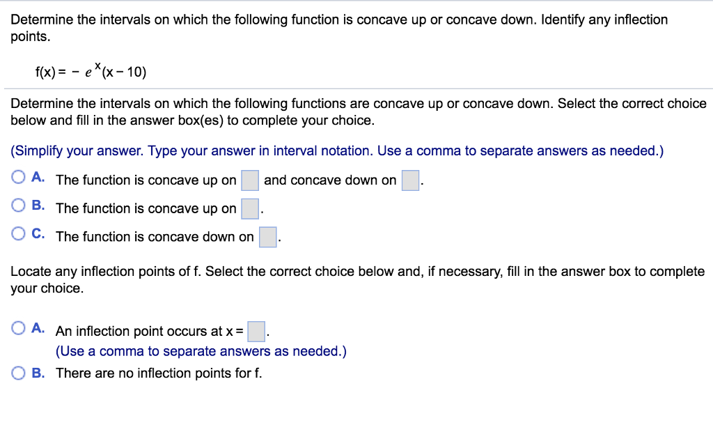 Solved Determine the intervals on which the following | Chegg.com