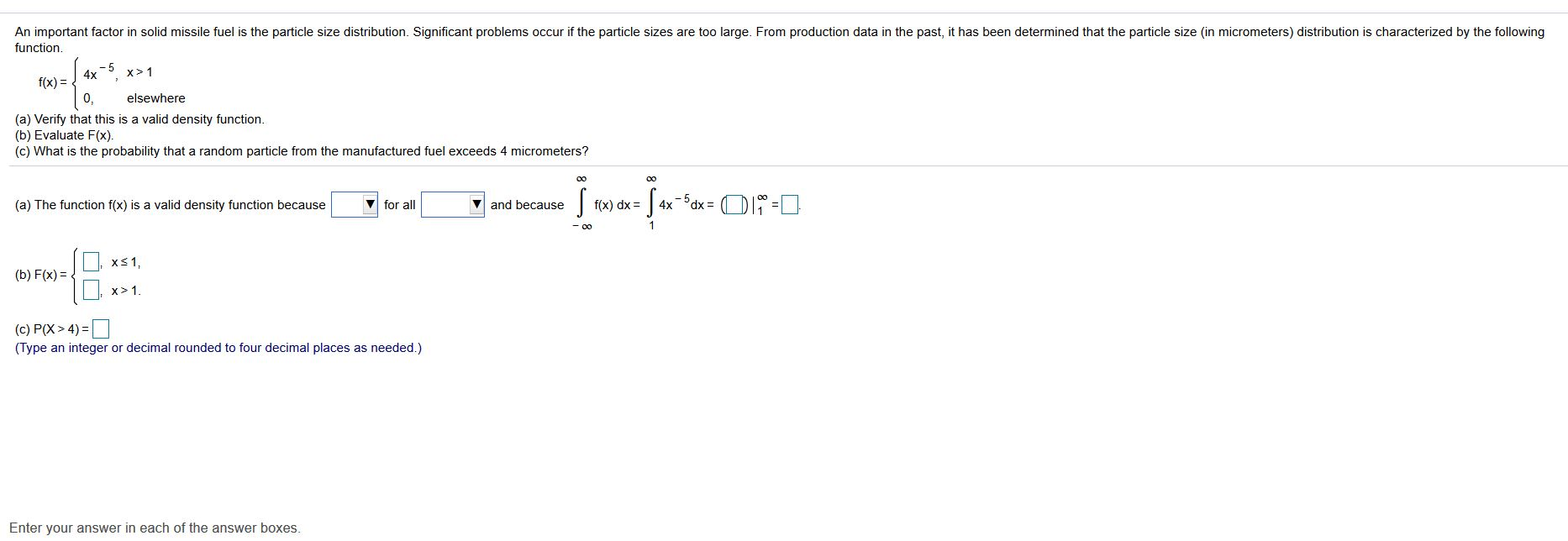 Solved An important factor in solid missile fuel is the | Chegg.com