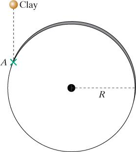 Solved A rotating uniform-density disk of radius 0.9 m is | Chegg.com