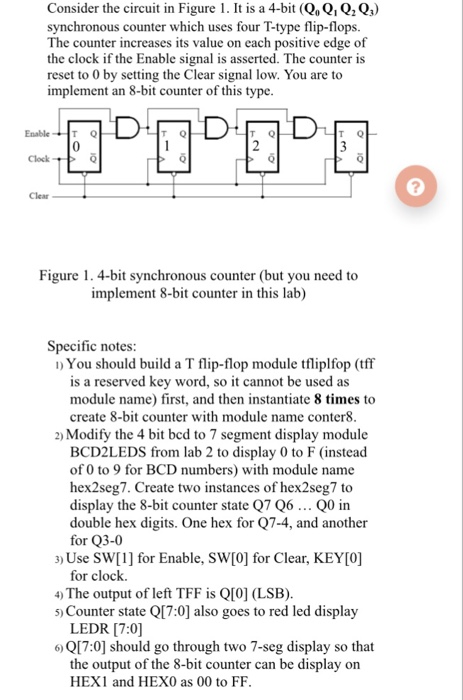 Solved Consider the circuit in Figure 1. It is a 4-bit | Chegg.com