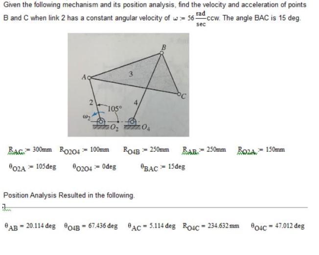 Solved Given the following mechanism and its position | Chegg.com