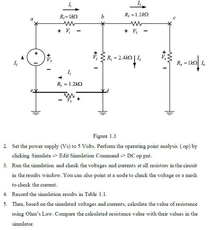 Solved Procedure 1. Construct the circuit shown in Figure | Chegg.com