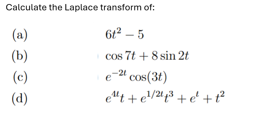 Solved Please give full steps of resolution. Calculate the | Chegg.com