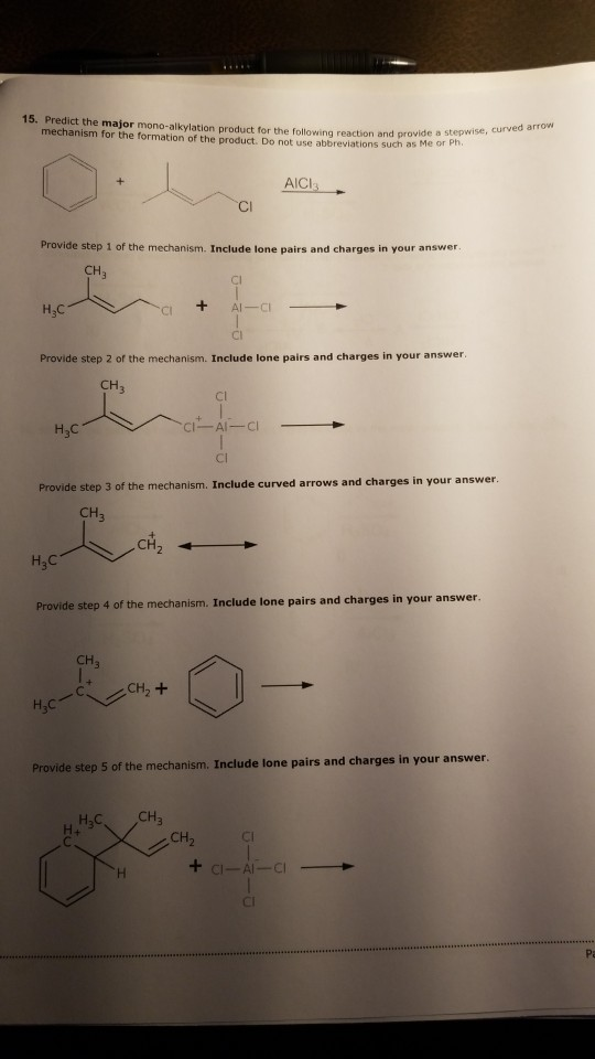 Solved 15. Predict the major mono-alkylation product for the | Chegg.com