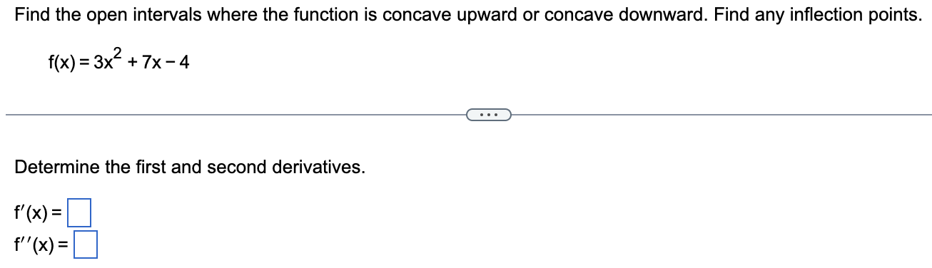 Solved Find the open intervals where the function is concave | Chegg.com