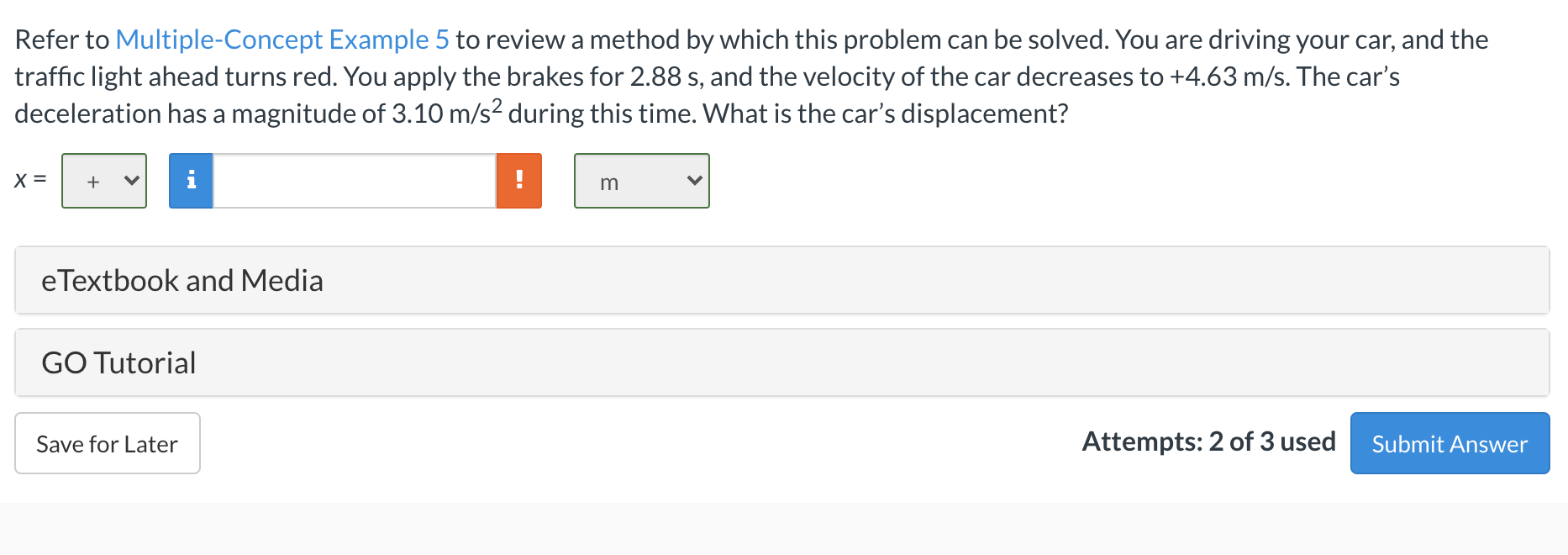 Solved Refer to Multiple-Concept Example 5 to review a | Chegg.com