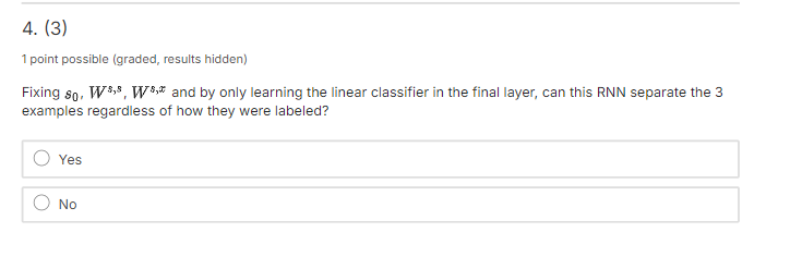 Solved (3)1 ﻿point possible (graded, ﻿results hidden)Fixing | Chegg.com