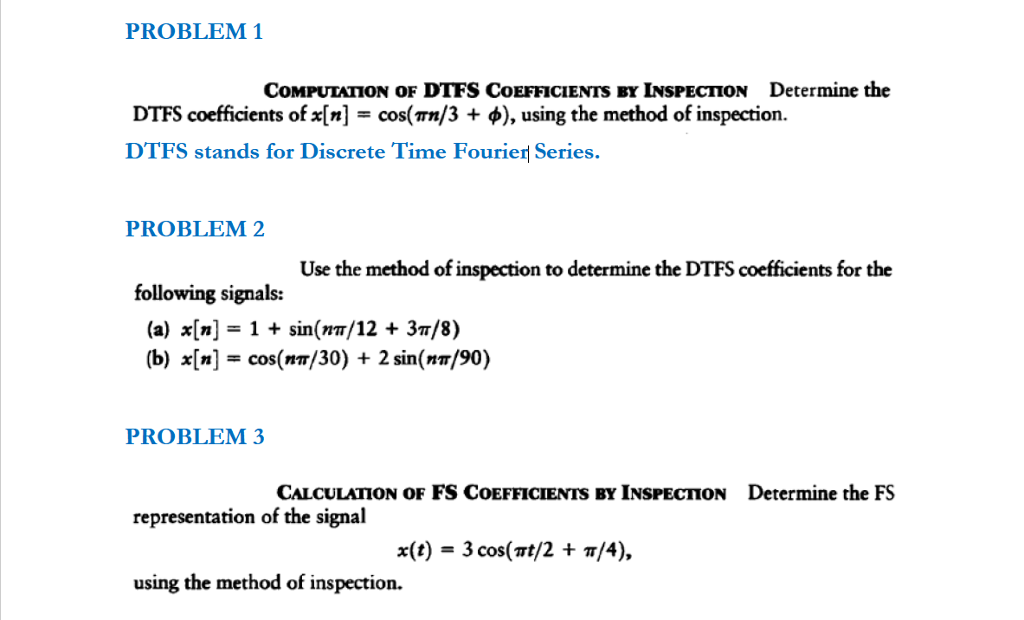 Solved PROBLEM 1 COMPUTATION OF DIES COEFFICIENTS BY | Chegg.com