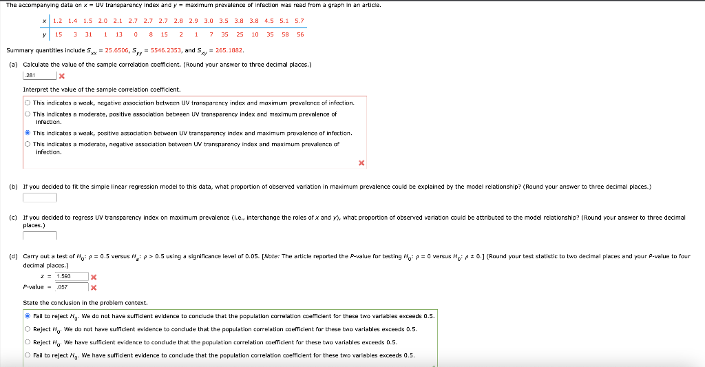 Solved ummary quantities include 5xx=25.6506,5yy=5546.2353, | Chegg.com