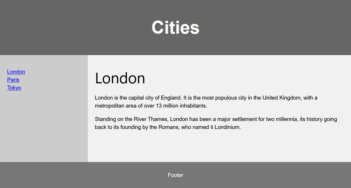 Solved London is the capital city of England. It is the most | Chegg.com