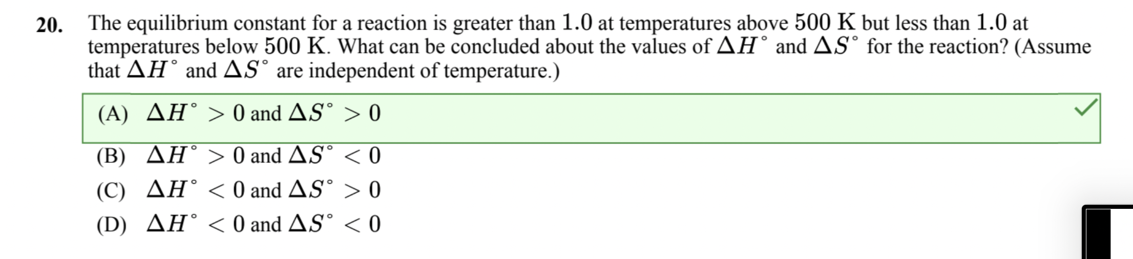 Solved Why is the answer A. I searched the question up and | Chegg.com