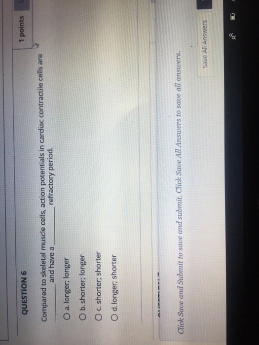 Solved QUESTION 5 1 points The pacemaker cells of the heart | Chegg.com