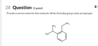 Solved Provide a correct name for this molecule. Write the | Chegg.com