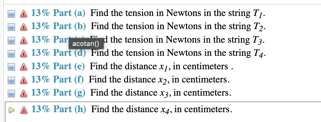 Solved You are constructing a mobile out of 5 identical toy | Chegg.com