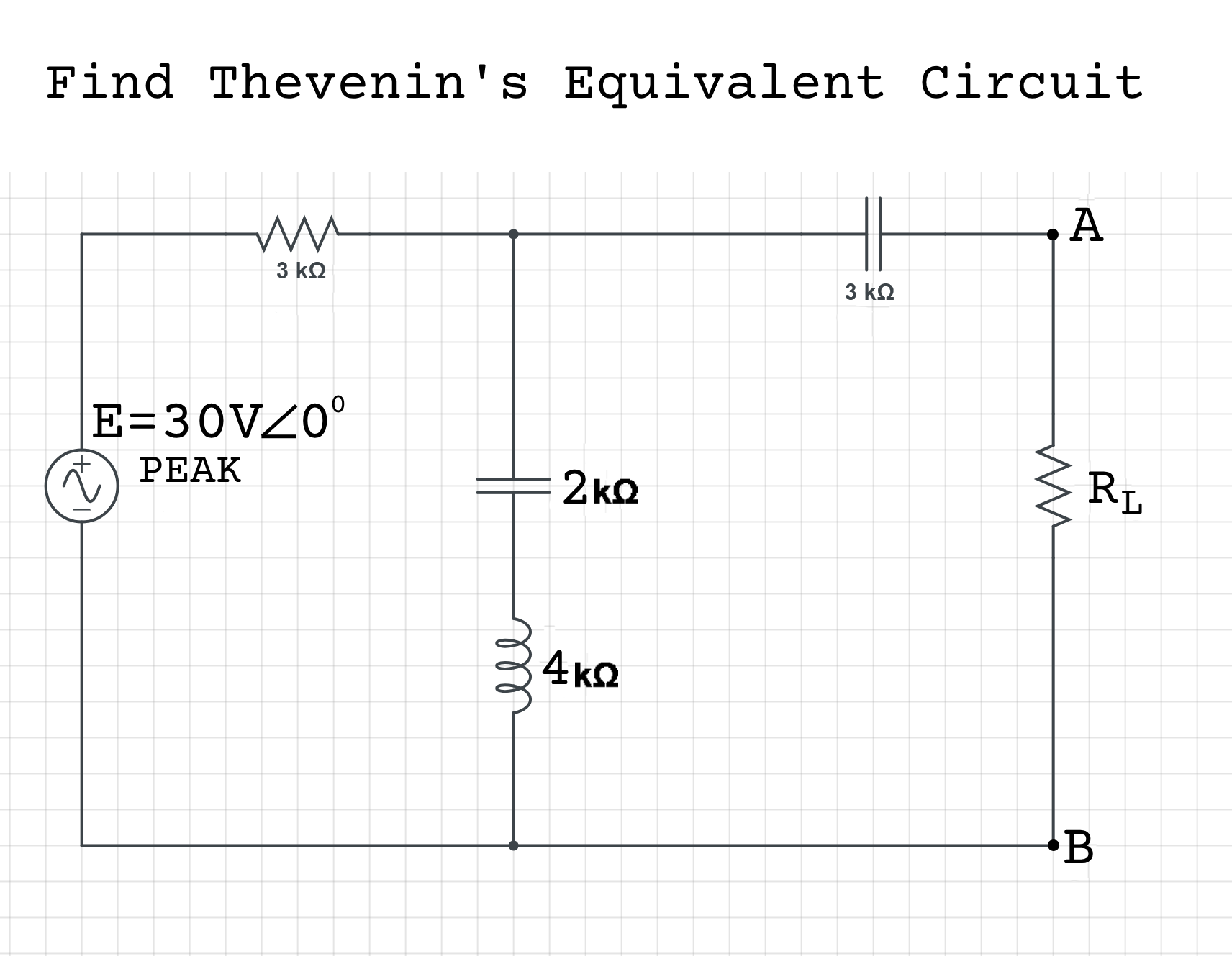 Solved Find Thevenin's Equivalent Circuit | Chegg.com