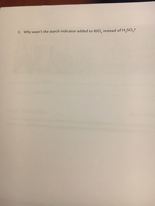 Solved The Iodine Clock Reaction Kinetics NAME: DATE: | Chegg.com