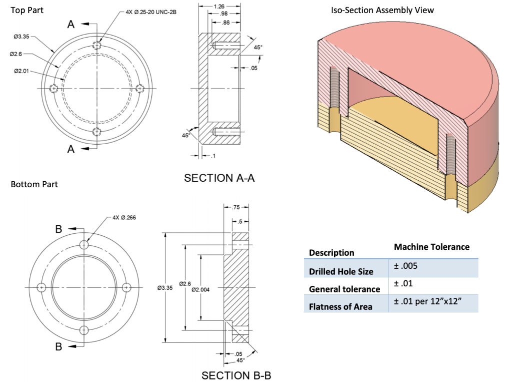 Solved PROVIDE GD&T with all datums and feature | Chegg.com