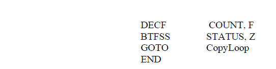 Solved In each of the following PIC assembly program | Chegg.com