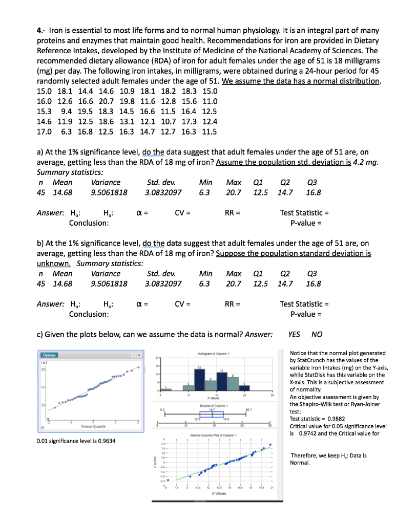 Solved 4.- Iron is essential to most life forms and to | Chegg.com