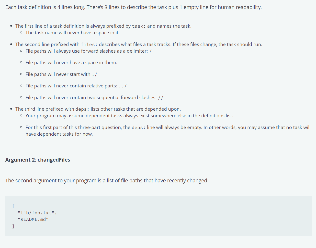 Solved Let's design an incremental build system that works | Chegg.com