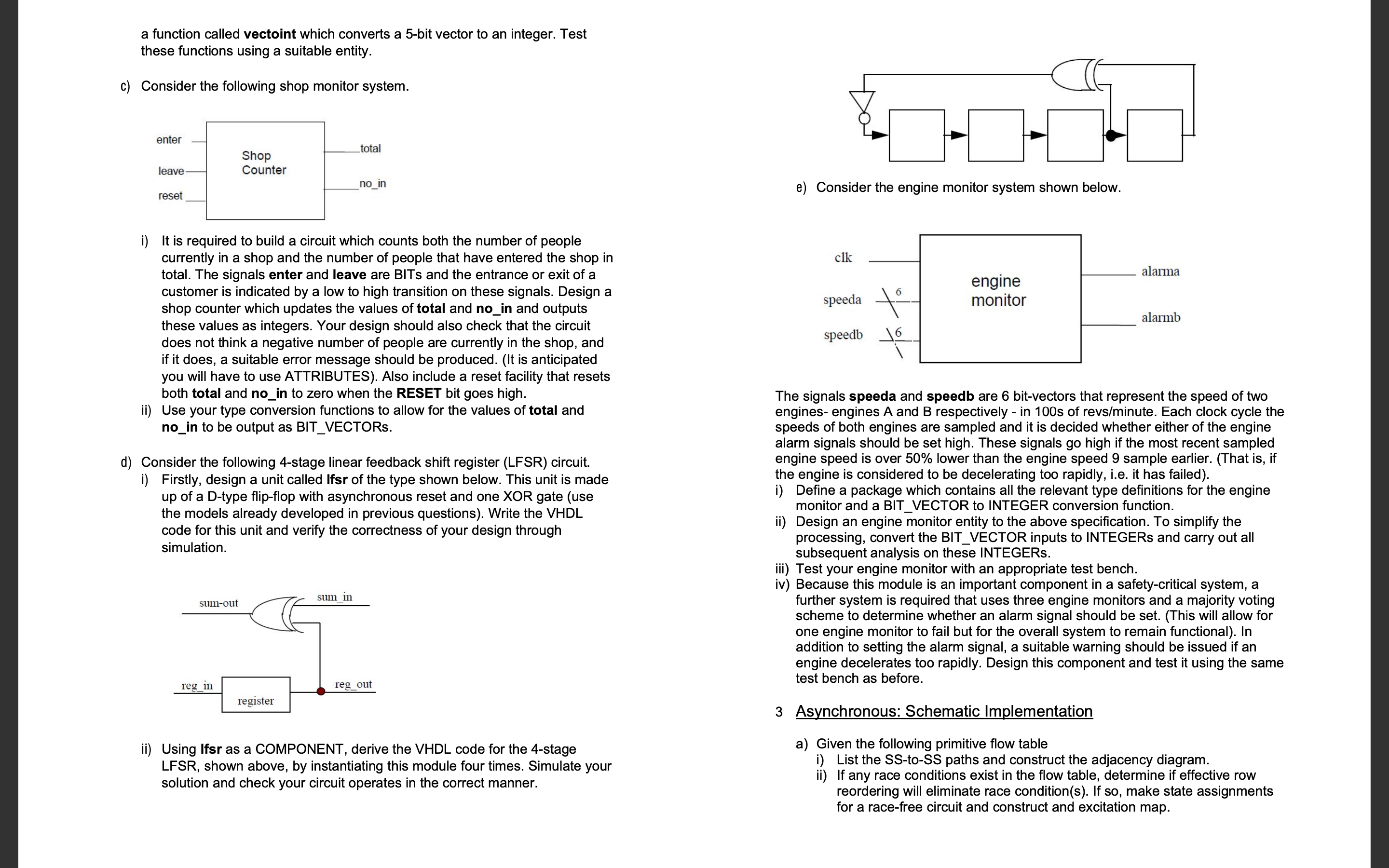 Solved a) Become familiarised with the Altera Quartus Prime | Chegg.com