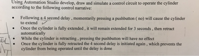 Solved Using Automation Studio develop, draw and simulate a | Chegg.com