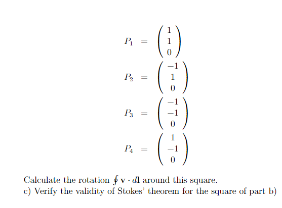 Solved 2) Given is the vector field v=(x2+y2+z2)(x^+2y^+3z^) | Chegg.com