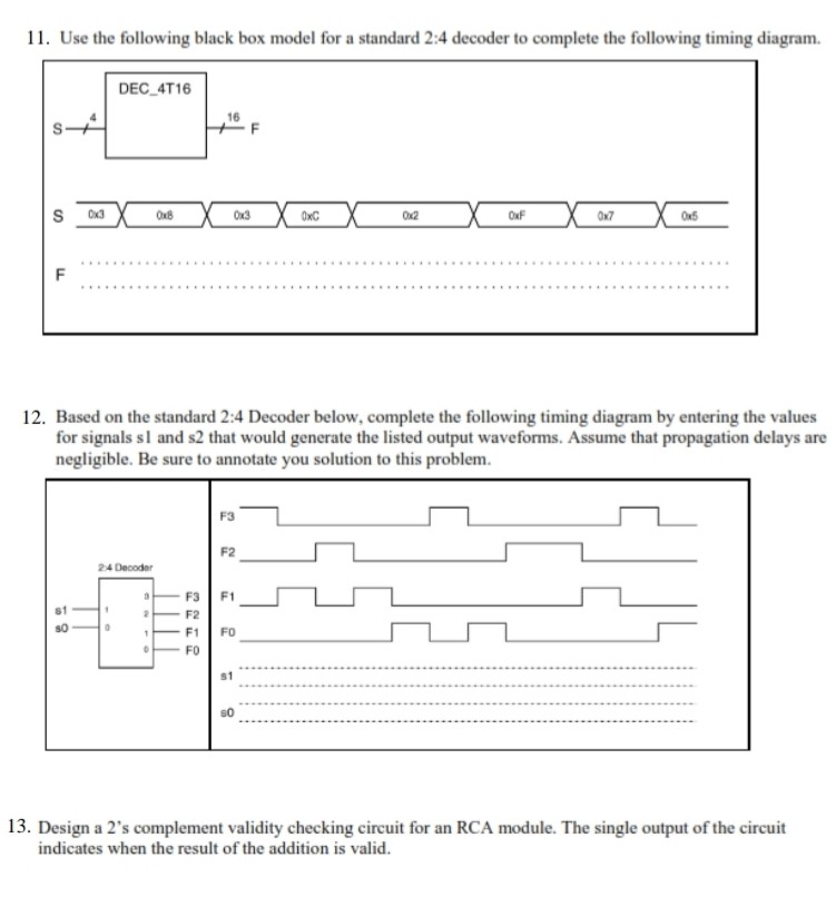 11. Use the following black box model for a standard | Chegg.com