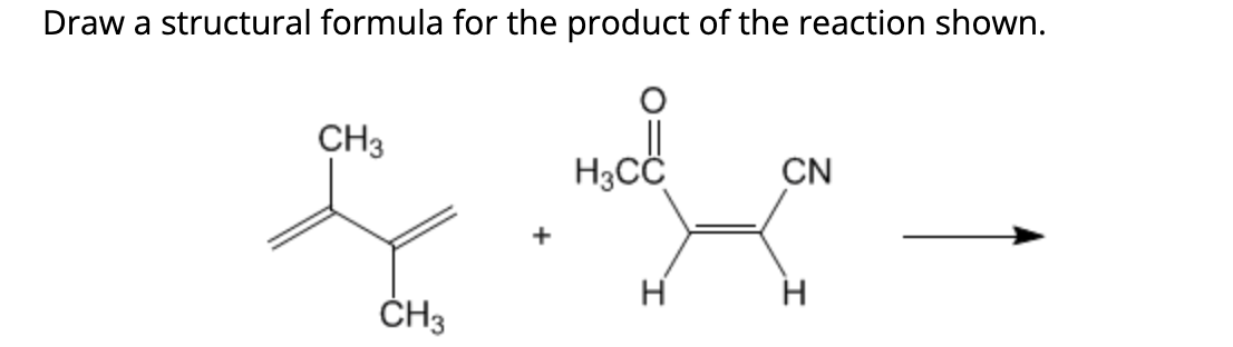 Solved Draw a structural formula for the product of the | Chegg.com
