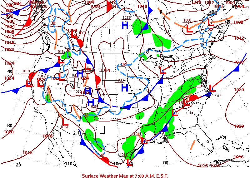 Solved On the map, put block arrows pointing at the cold | Chegg.com
