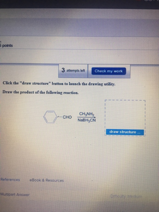 Solved points attempts left Check my work Click the "draw | Chegg.com
