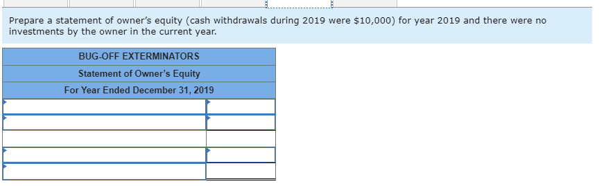 Solved Bug-Off Exterminators provides pest control services | Chegg.com