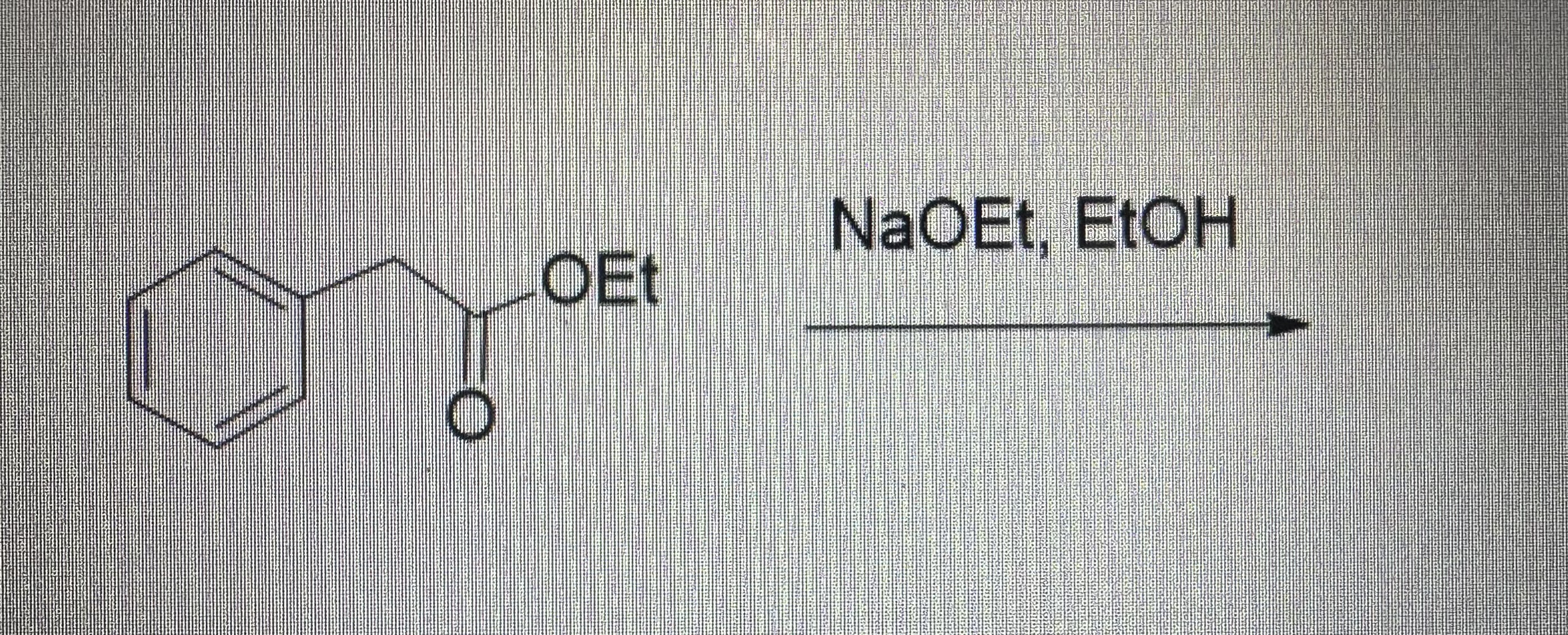 Solved NaOEt, EtOH | Chegg.com
